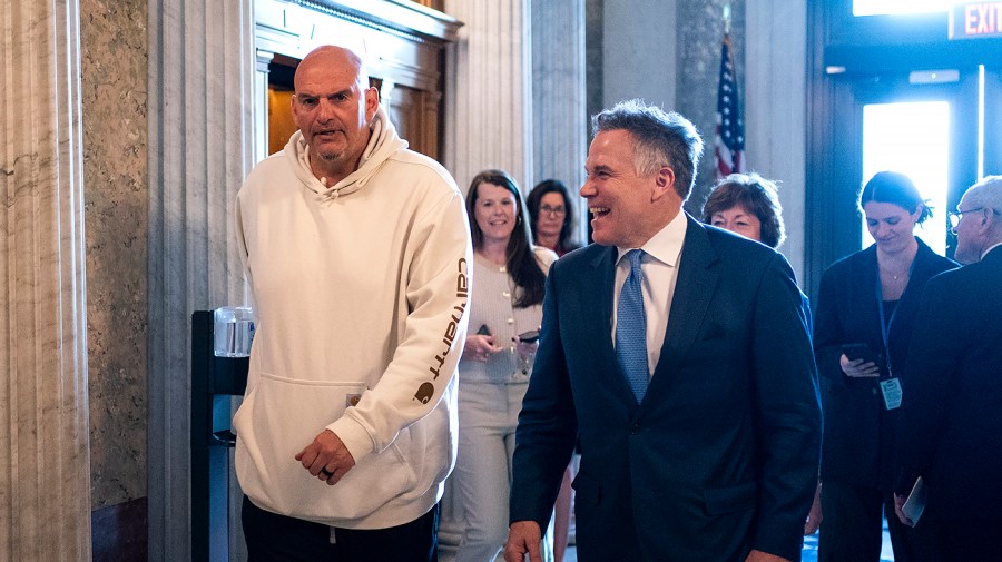 Fetterman, McCormick sidestep Shapiro on Pennsylvania’s ‘Great American ...