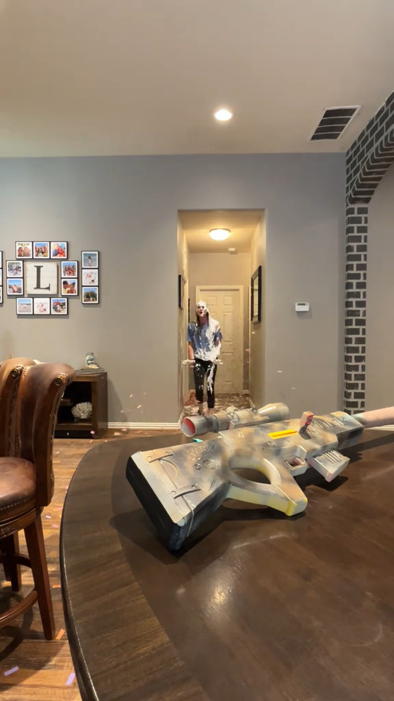 Double trouble: Balloons, couples, pranks