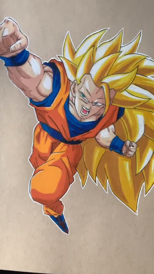 Bringing Goku to life through art