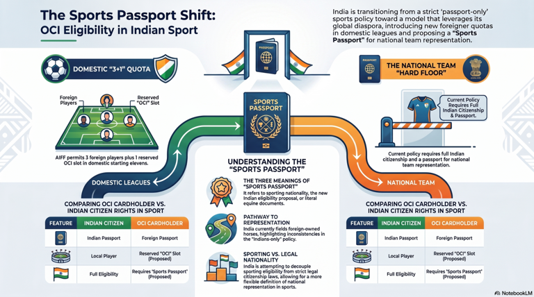 Explained: Can OCI footballers play for India? What is a sports ...
