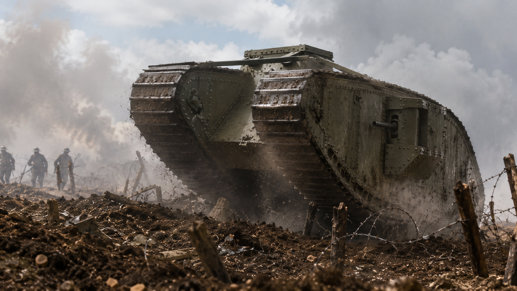 The first tanks were built for a problem that no longer exists