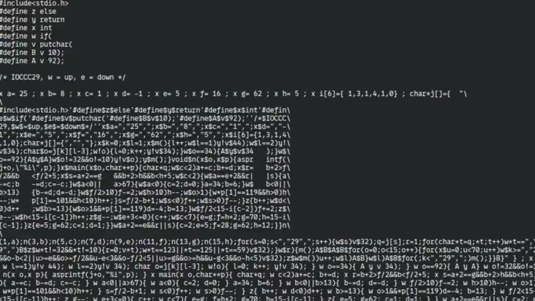 Pong game recompiles its own source code every frame
