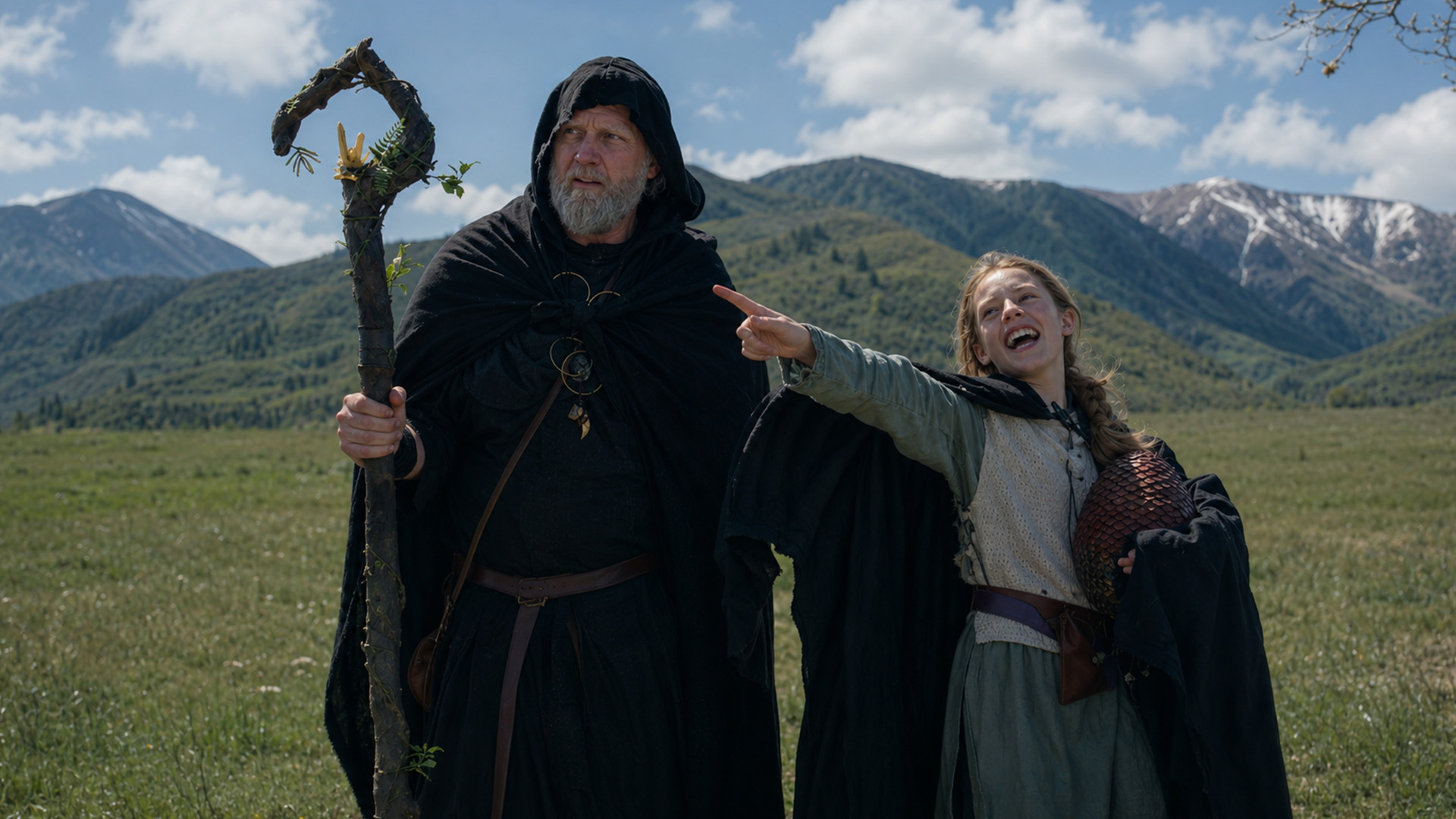 How dragons and parkour came together on set