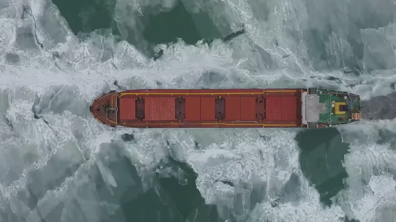 We hitchhiked one of the world's biggest cargo ships