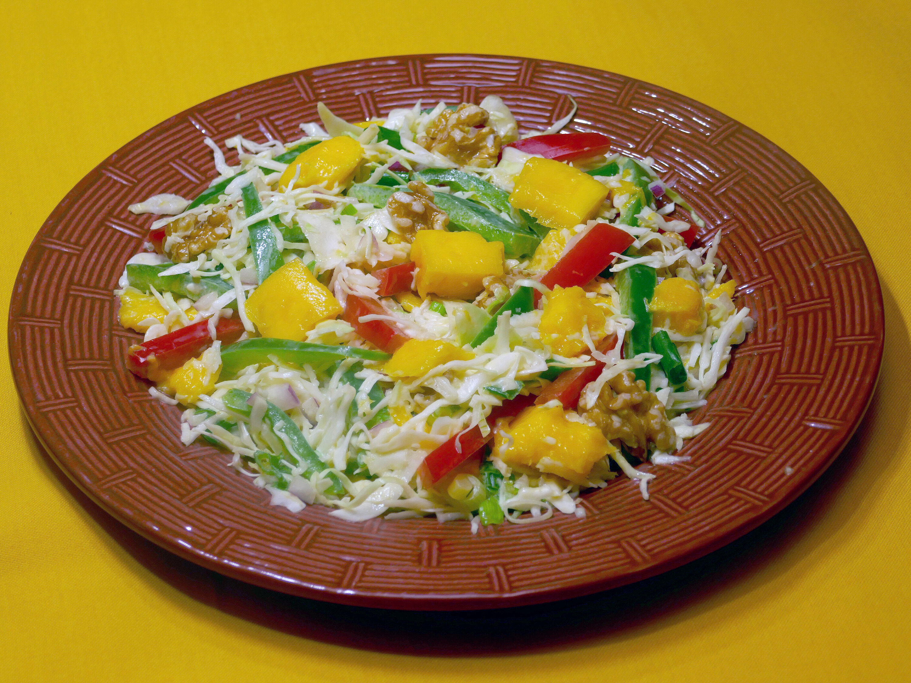 Quick fix: Mango coleslaw