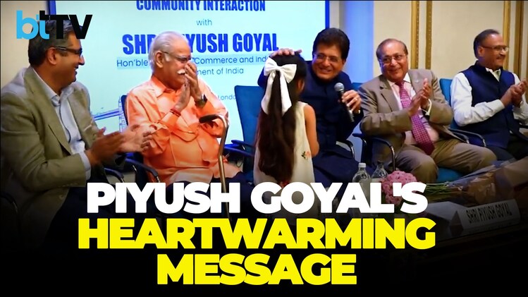 Piyush Goyal's inspiring interaction with young girl wins hearts ...