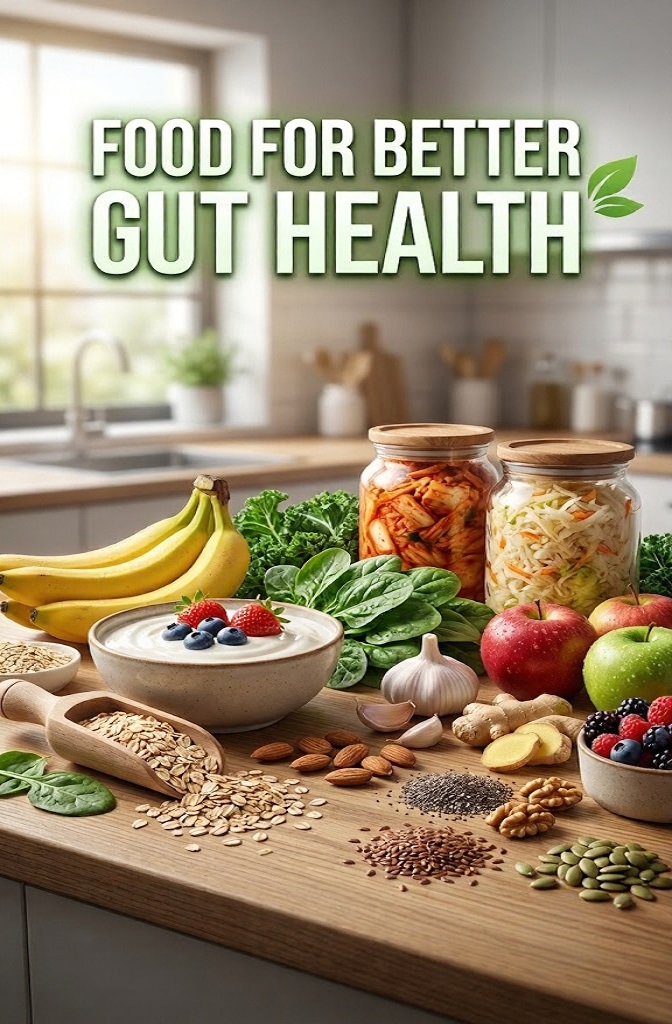 Healthy foods your gut will love