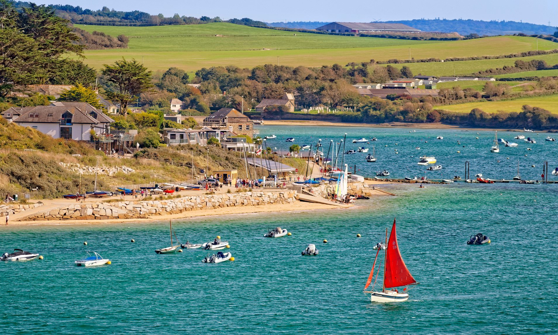 The humble village dubbed 'St Tropez of Cornwall' overtaken by ...
