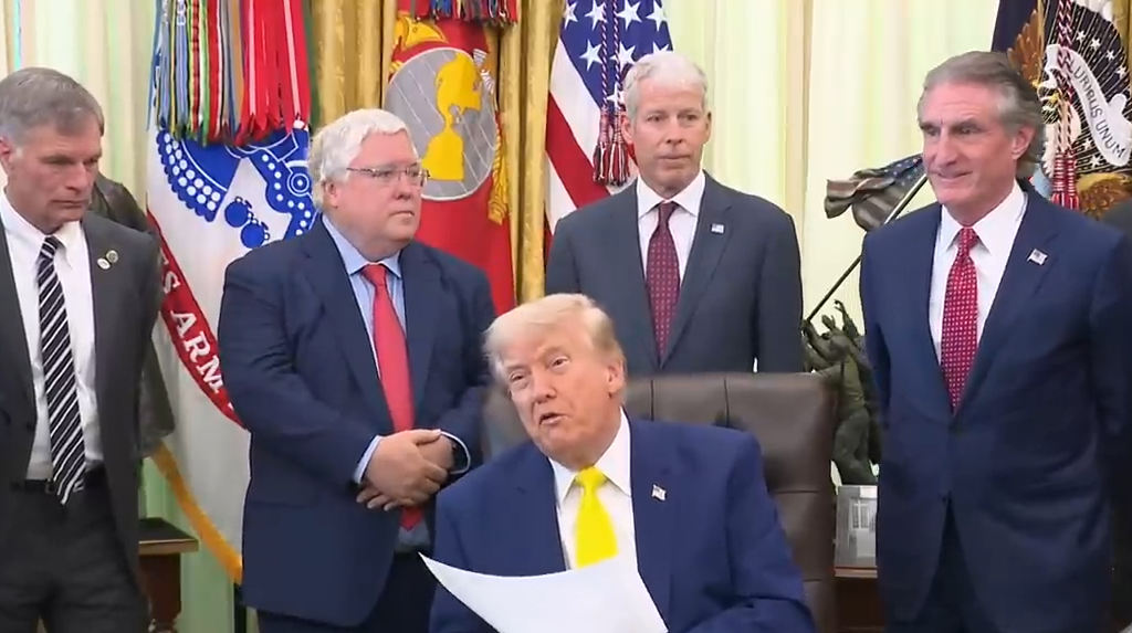 'Complicates our life but it's good': Trump claims he forces his ...