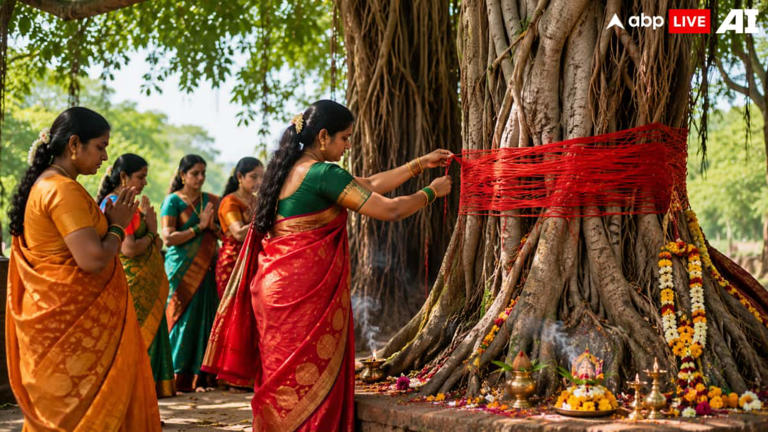 Vat Savitri 2026: Why is a red thread tied around banyan tree? Know its ...