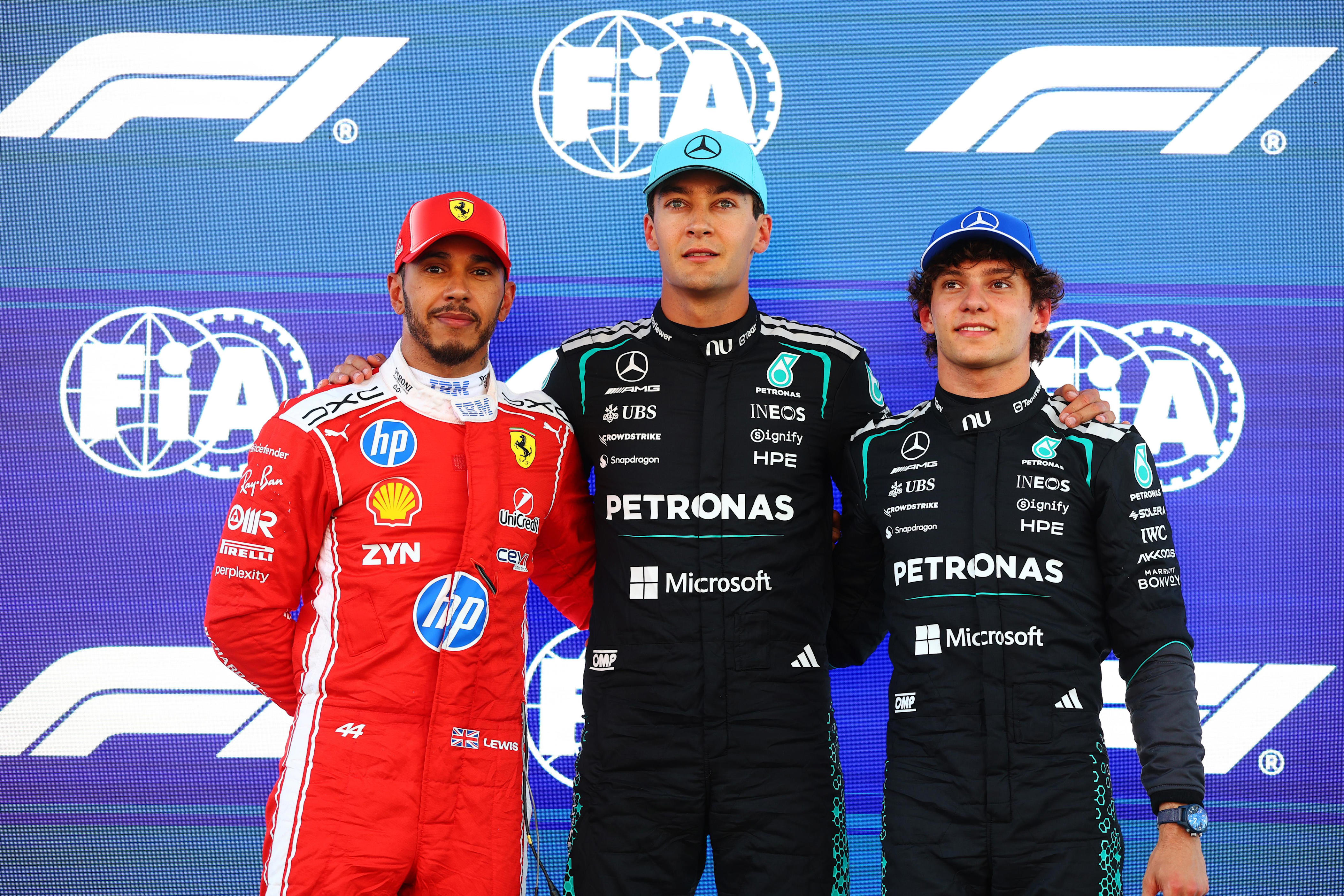F1 drivers’ championship standings 2026