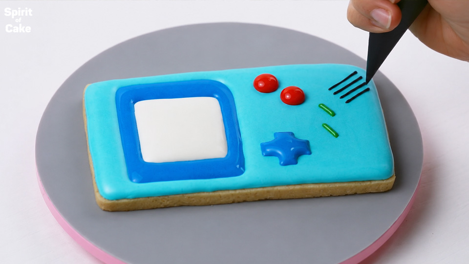 Gamer cookie decorating tutorial