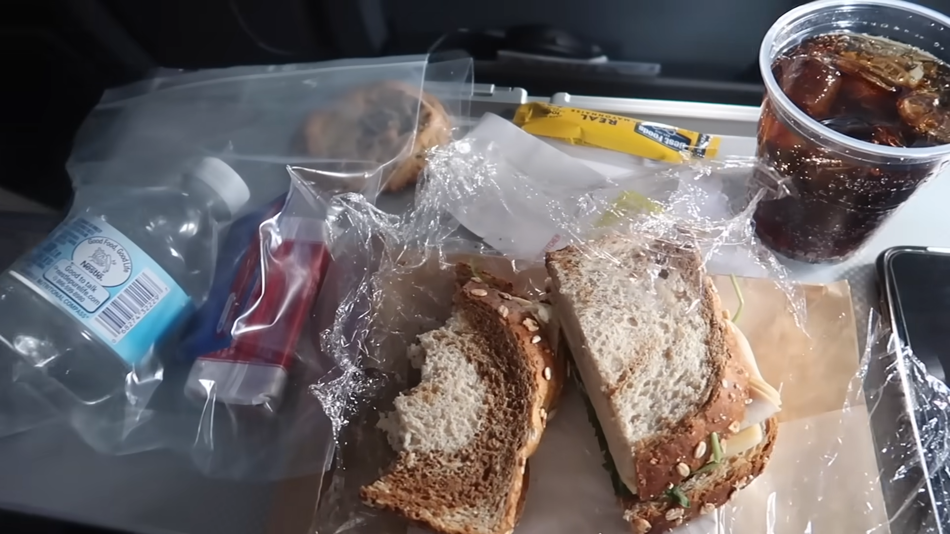 A $1,200 first class ticket had one prawn - then the service got worse