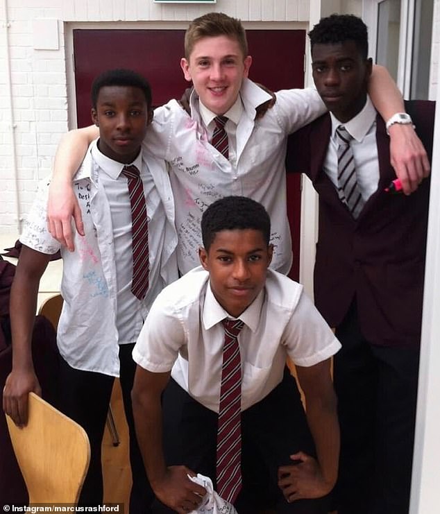 Manchester schoolboys on opposite sides of England's World Cup game ...