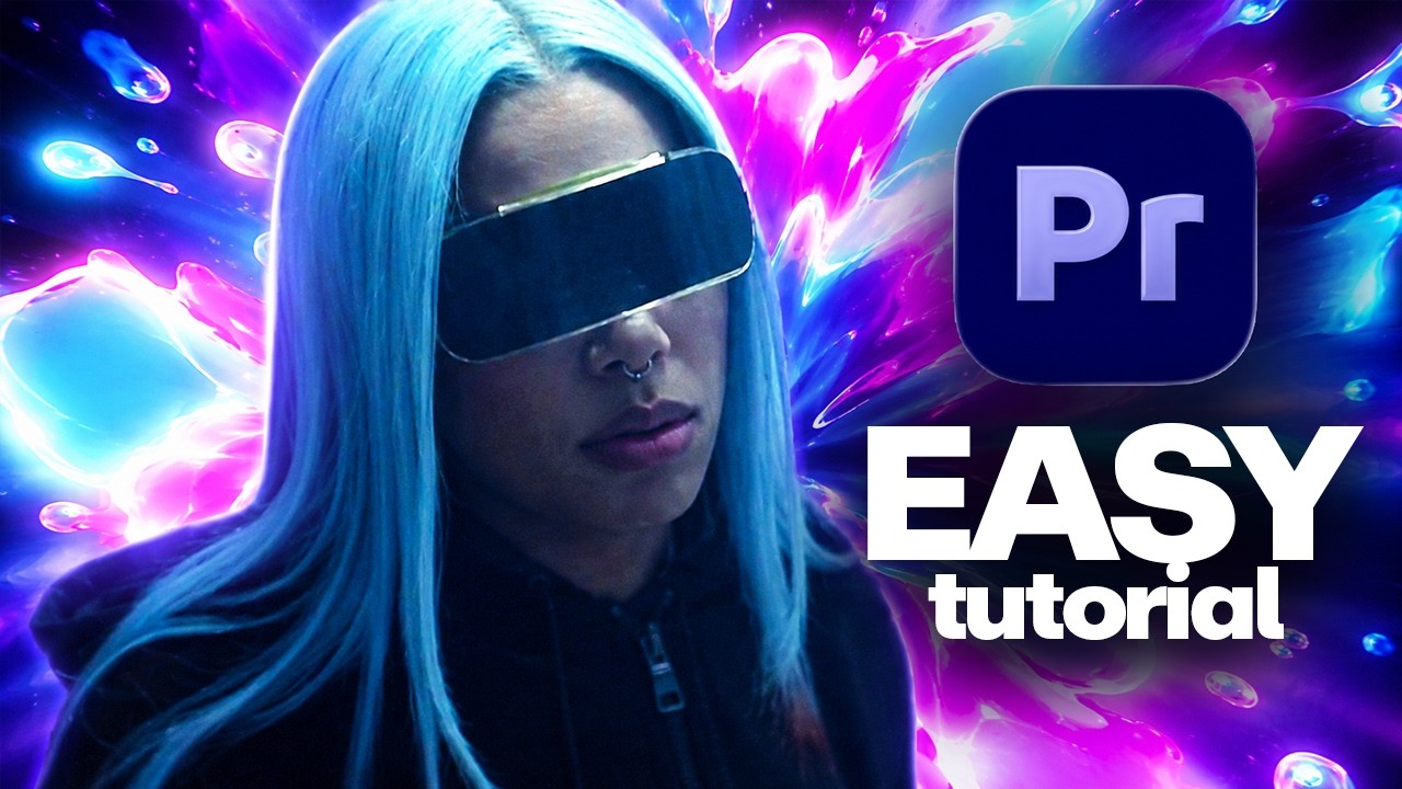 Free liquid explosion warp preset for Premiere Pro without After Effects