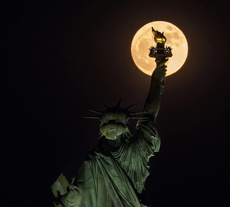 Photograph a full moon as it rises and capture one of nature's greatest ...