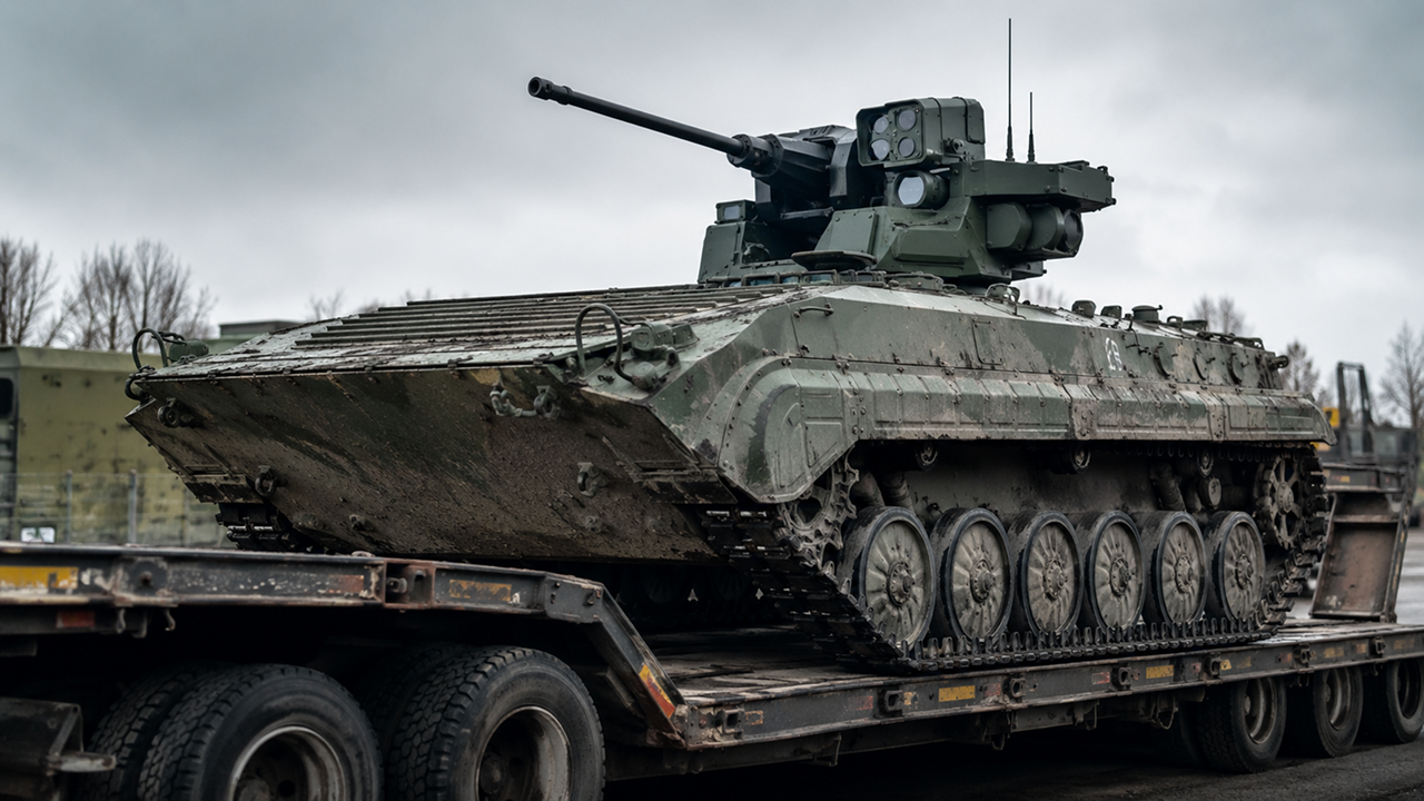 Ukraine stripped a Soviet BMP. Spain gave it new brains. The result is ...