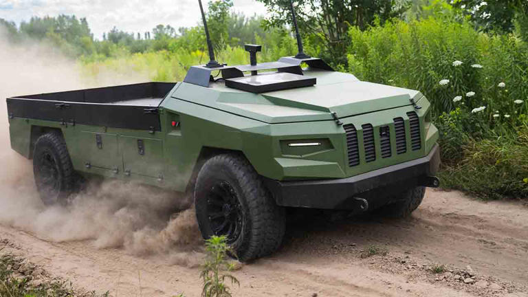 Ukraine deploys Protector ground robot for frontline logistics missions