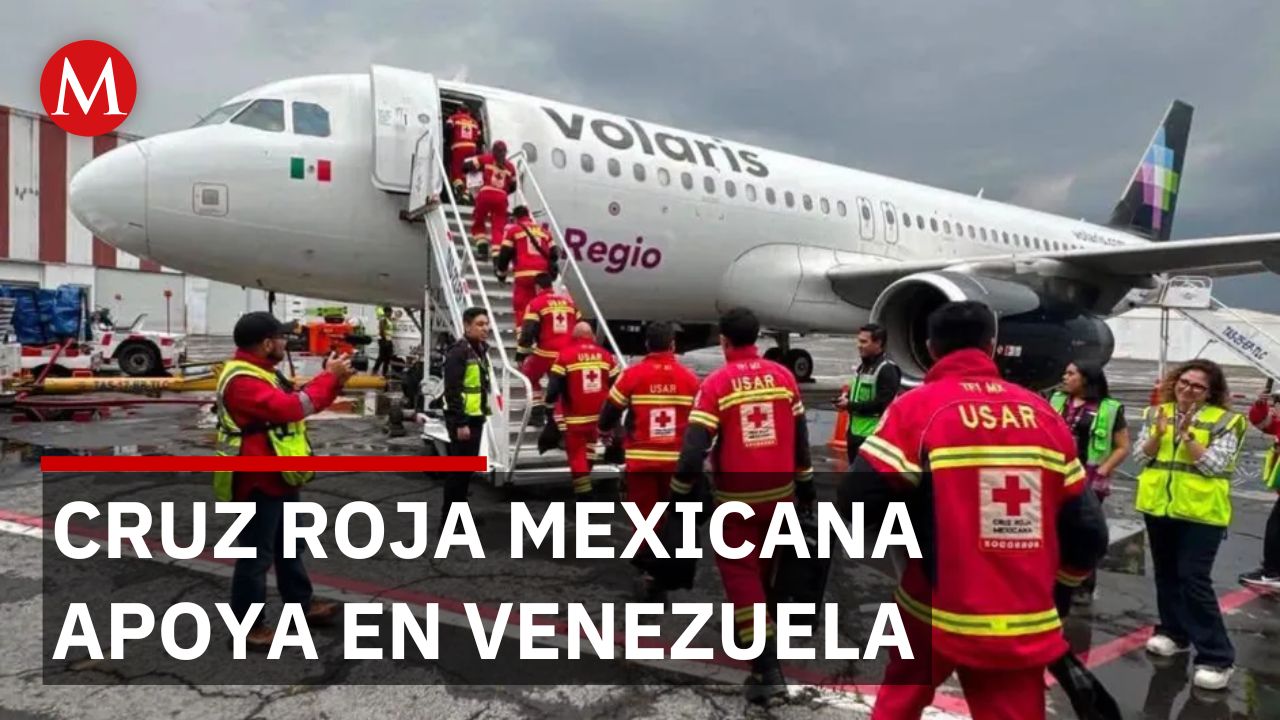 Cruz Roja Mexicana rescata con vida a una persona en Venezuela tras ...