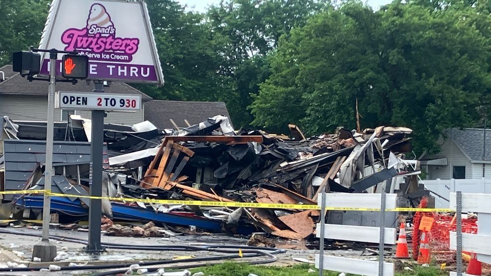 Gas explosion destroys beloved ice cream shop in Grand Rapids