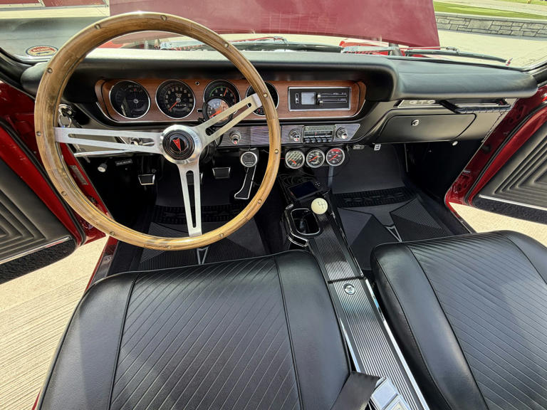 This 507-hp 1965 Pontiac GTO convertible is a 455-powered tri-power stunner