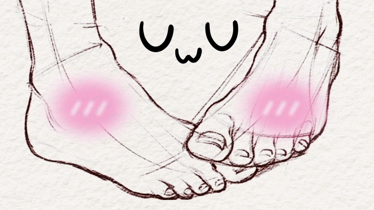 Don’t be embarrassed to draw feet. Improve your art skills