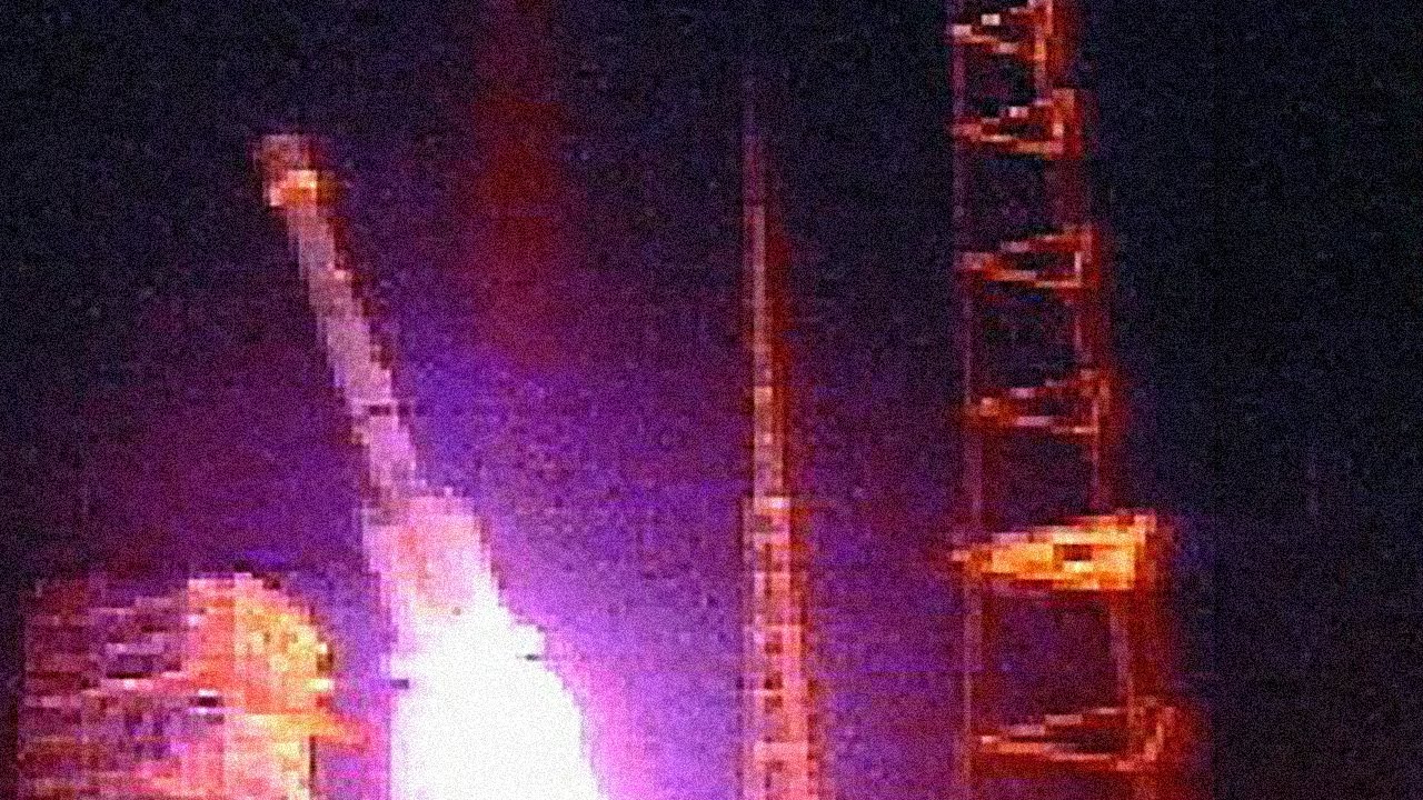 The rocket that turned sideways seconds after liftoff