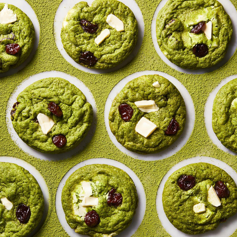 My cherry matcha cookies will make you look like a culinary genius