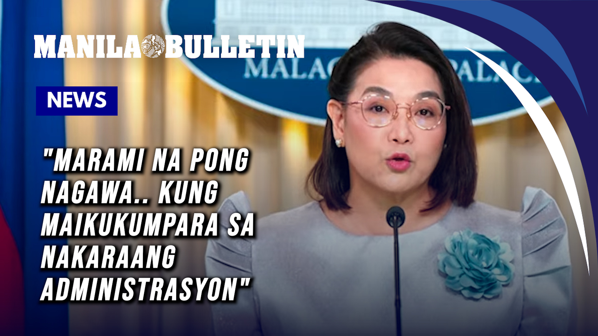 Palace assures gov't 'does not take rest' on resolving flood control ...