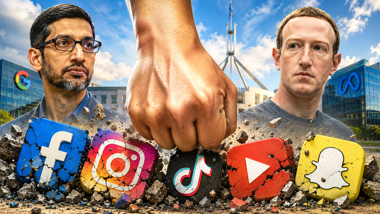 Australia accuses big tech of 'dirty tricks', doubles social media ban ...