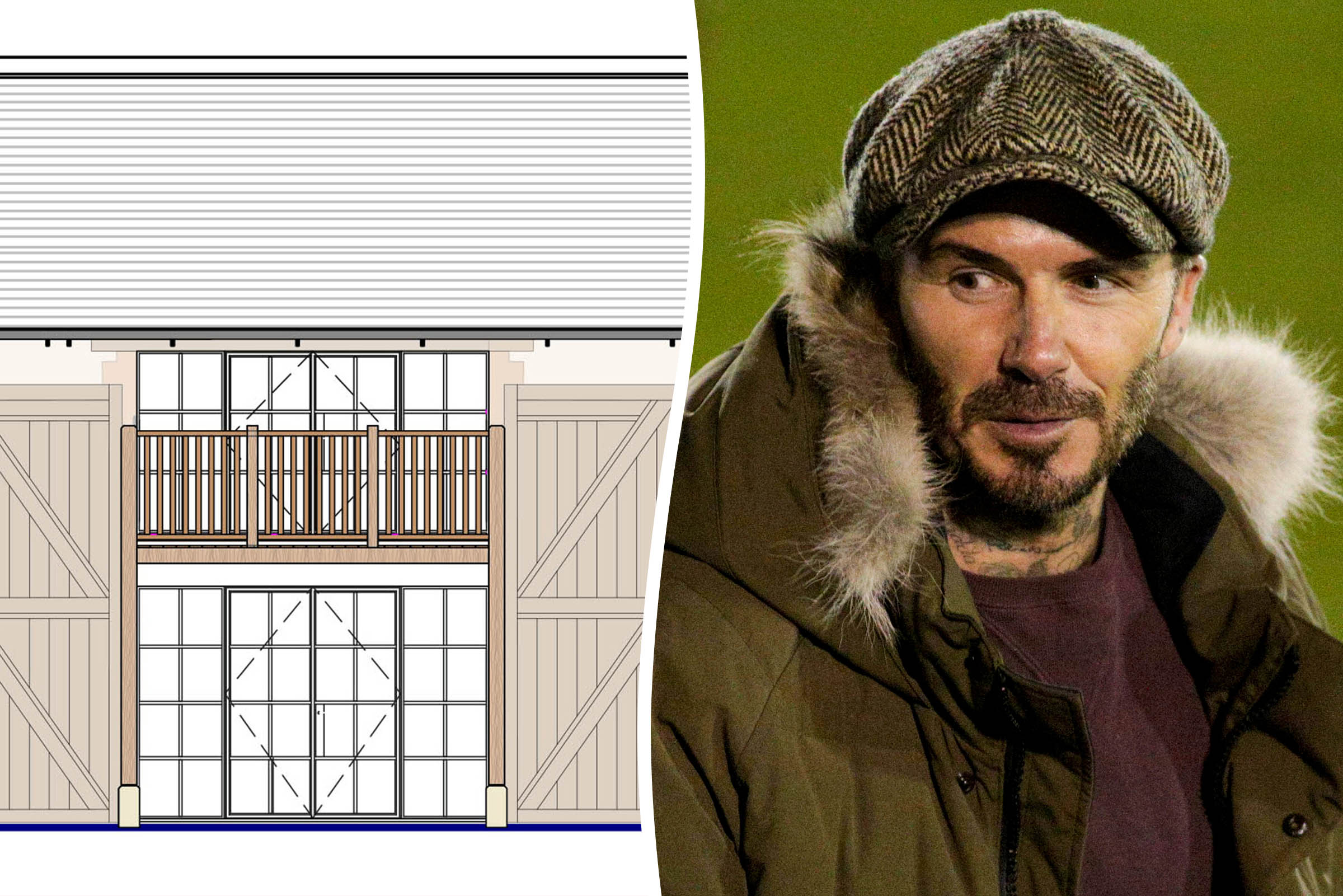 Beckhams facing battle to build balcony – despite objecting to ...
