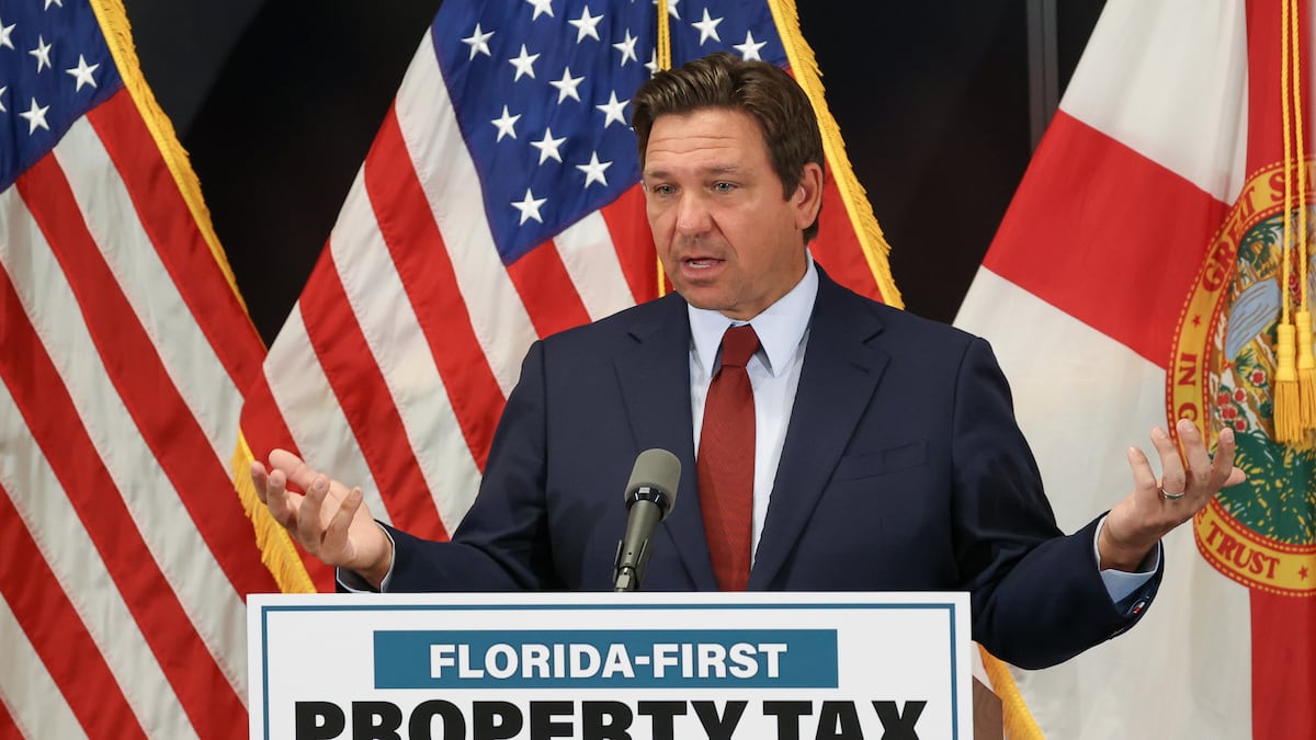DeSantis cools to property tax plan, says he won’t campaign for it