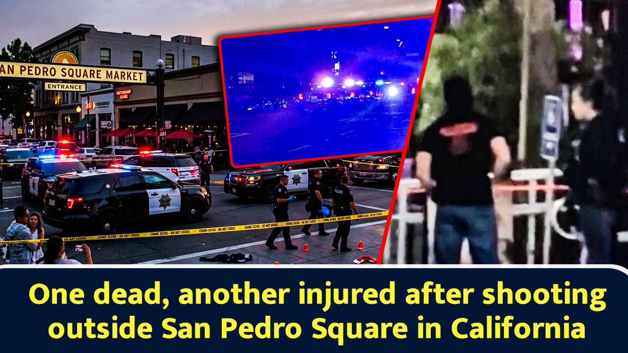 One dead, another injured after shooting outside San Pedro Square in ...