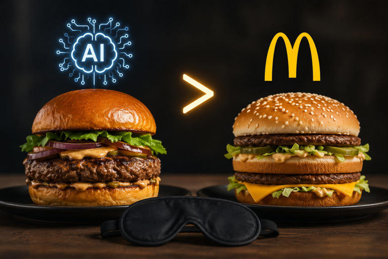 Stanford's AI-designed burger beat the Big Mac in a blind test