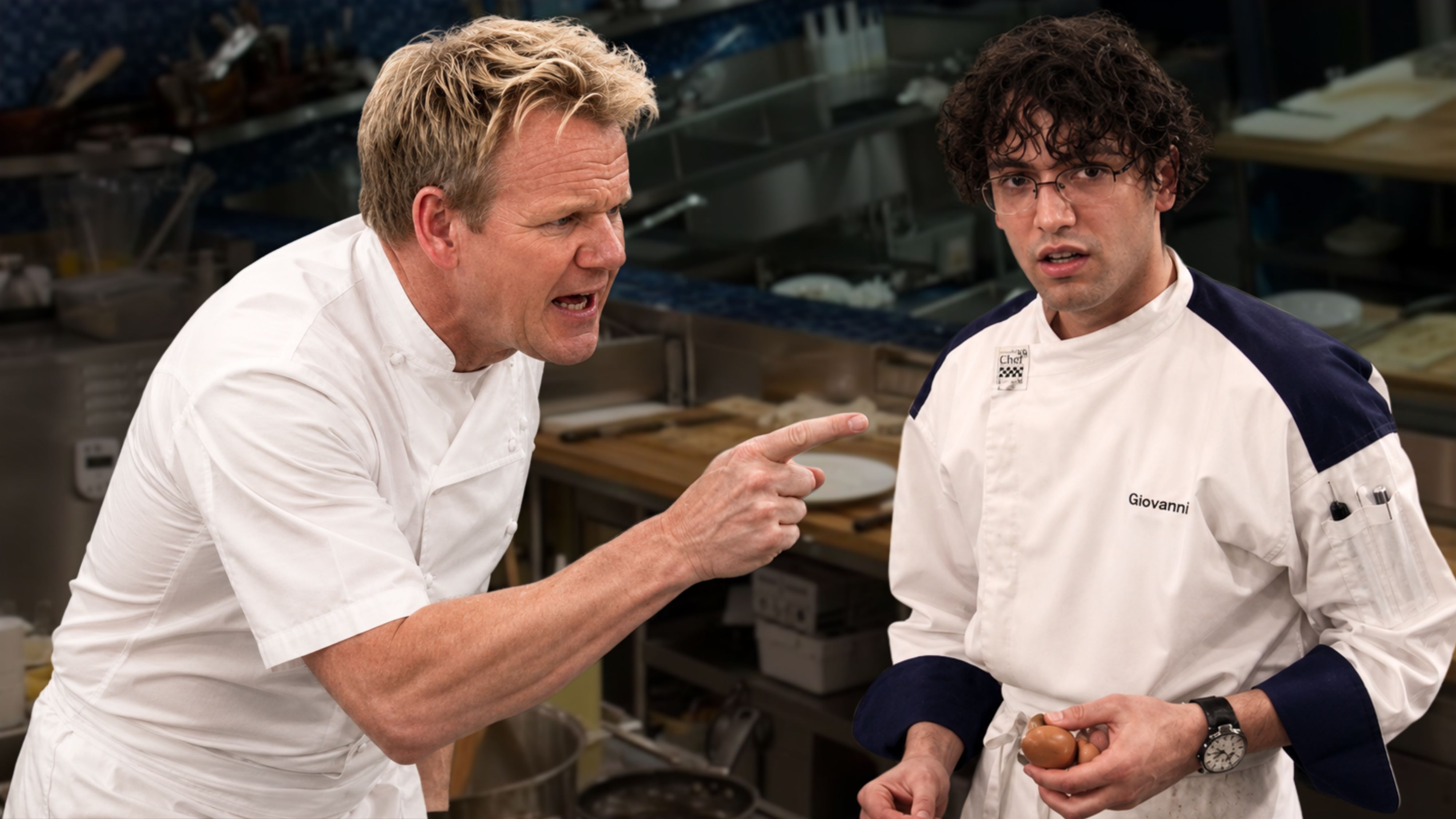 Gordon Ramsay explodes after finding the chef had left his oven off