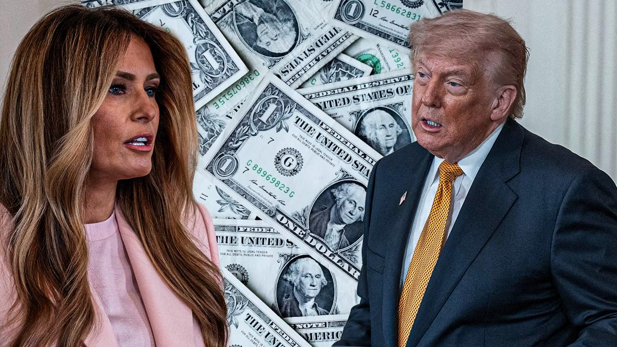 Melania Trump denied being with Donald for his money in resurfaced ...