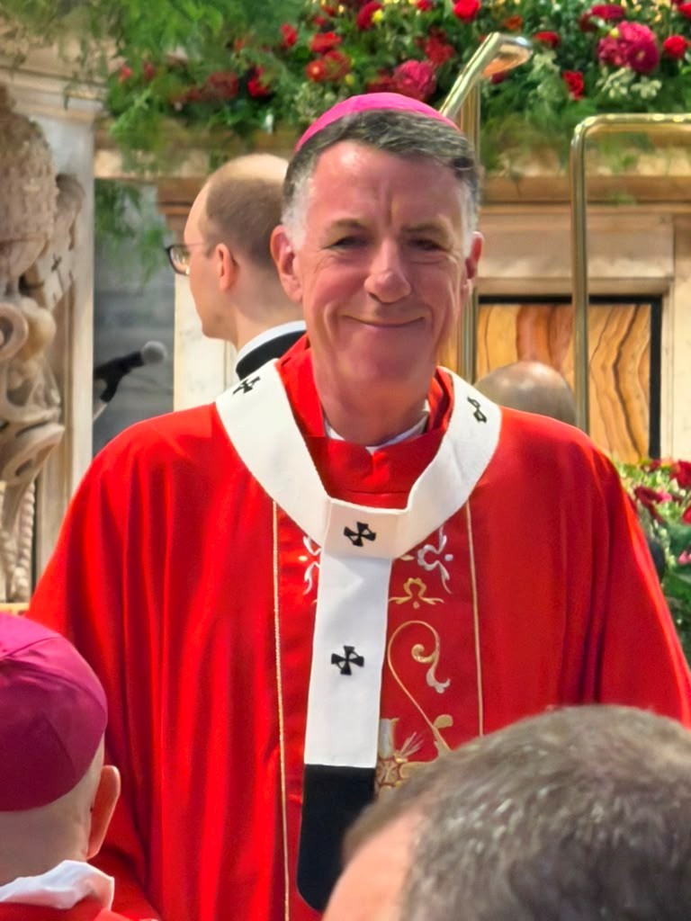 Archbishop of New Orleans receives the pallium from Pope Leo XIV