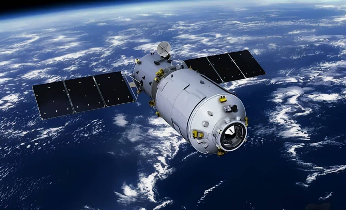 China’s Tiangong space station crossed the moon in under one second ...
