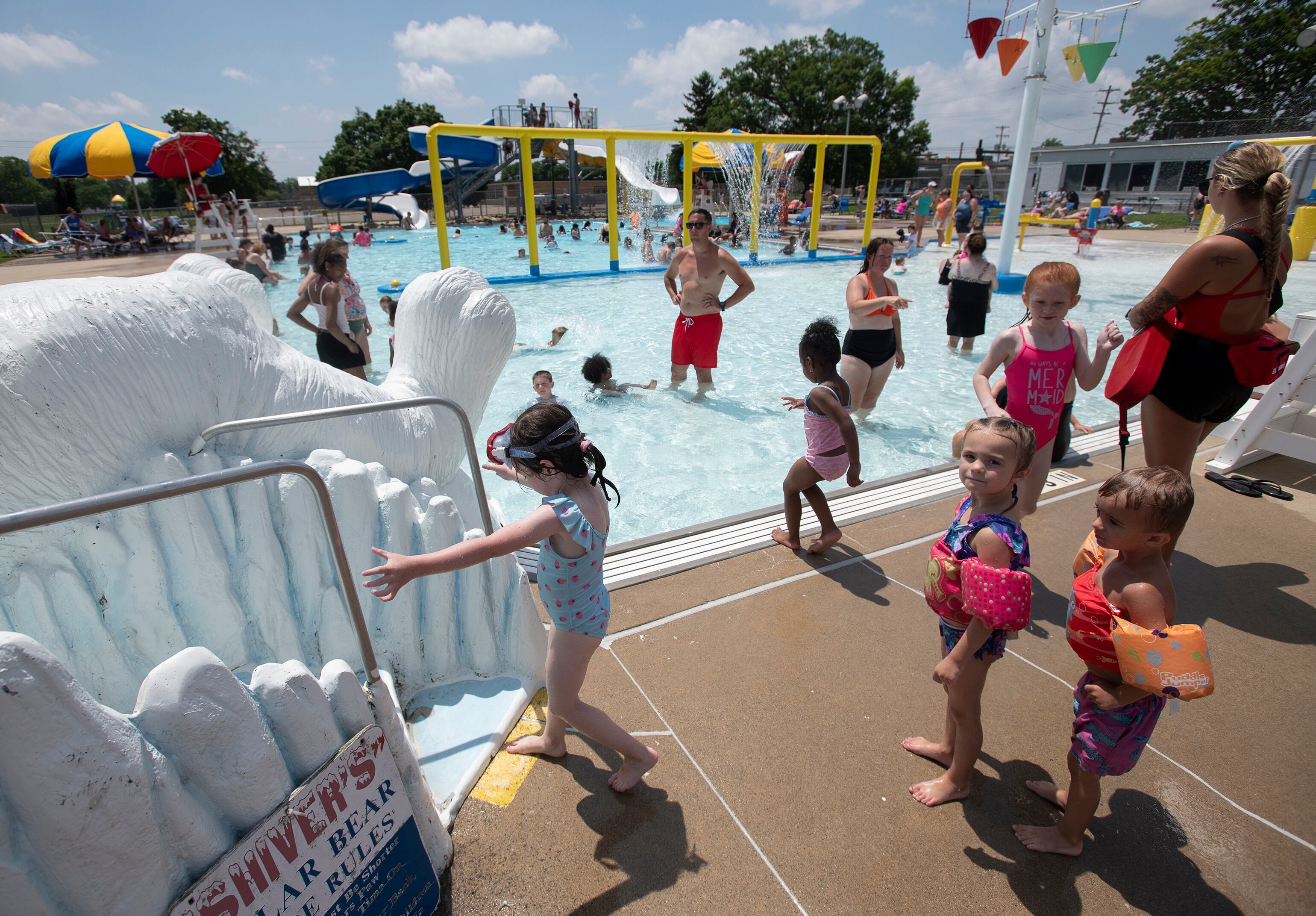 Nixon Water Park hits capacity as heat wave builds in Jackson