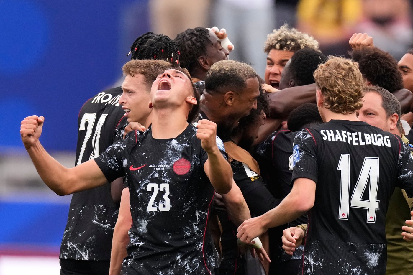 Canada's basketball stars watching, supporting men's soccer World Cup team
