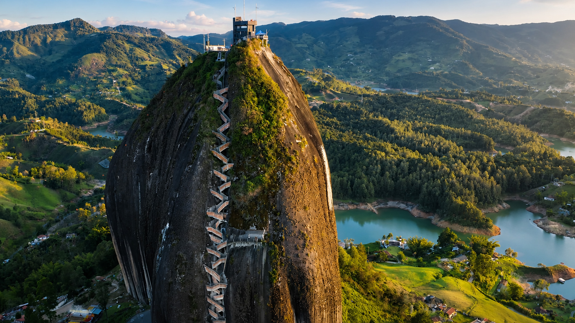 A view worth climbing hundreds of steps