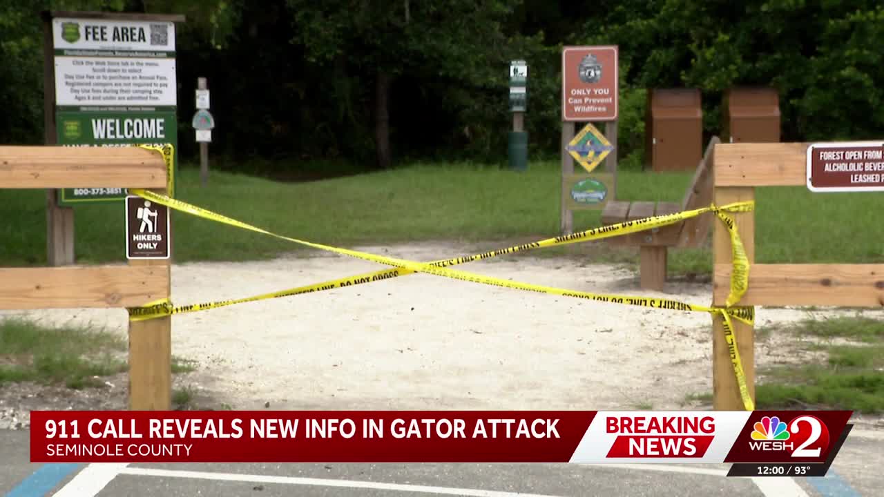 Frantic 911 calls detail response to woman killed by gator in Central ...