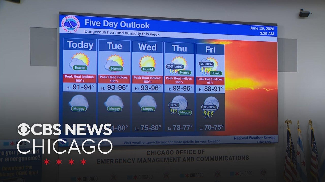 Chicago prepares for heat wave as extreme heat warning less than an ...