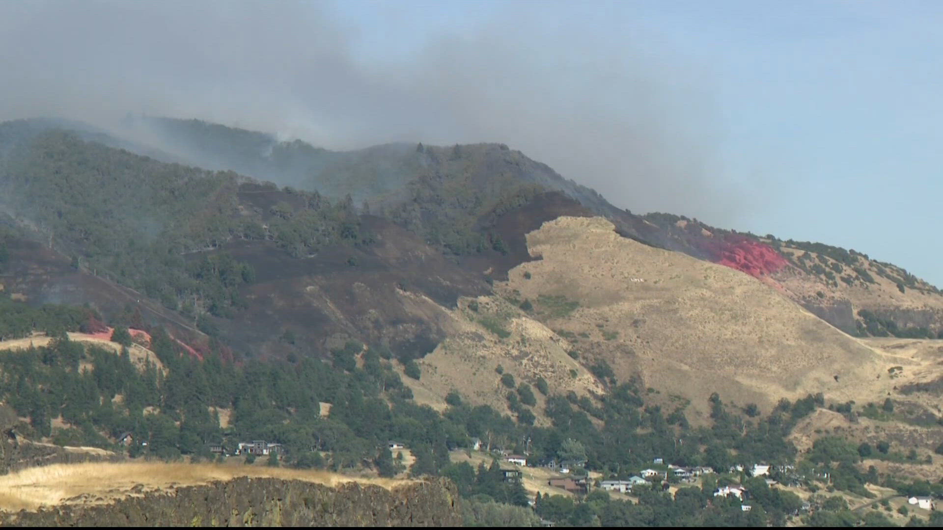Level 3 evacuations expanded for wildfire near Lyle, Washington