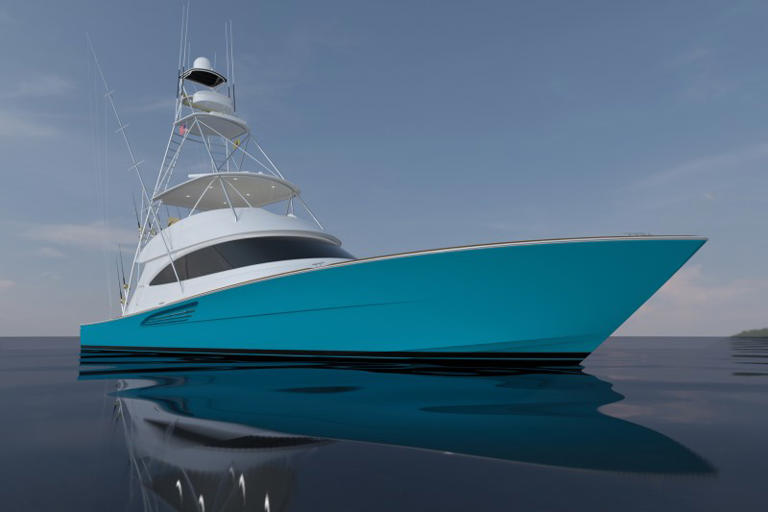 The Viking 70 convertible is built to chase big game
