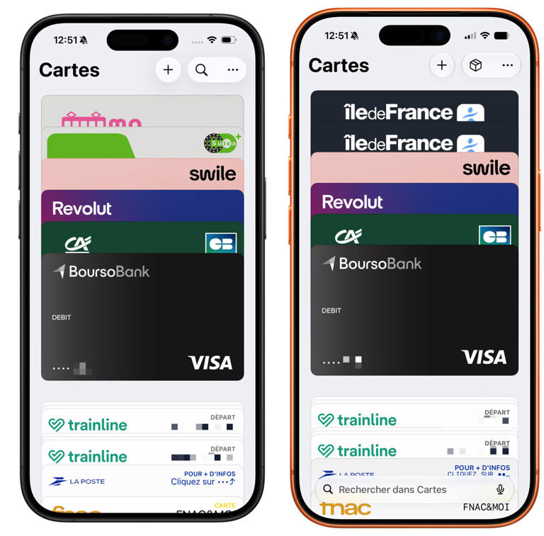 Prise en main de Wallet sur iOS 27 : interface d’Apple Pay revue ...