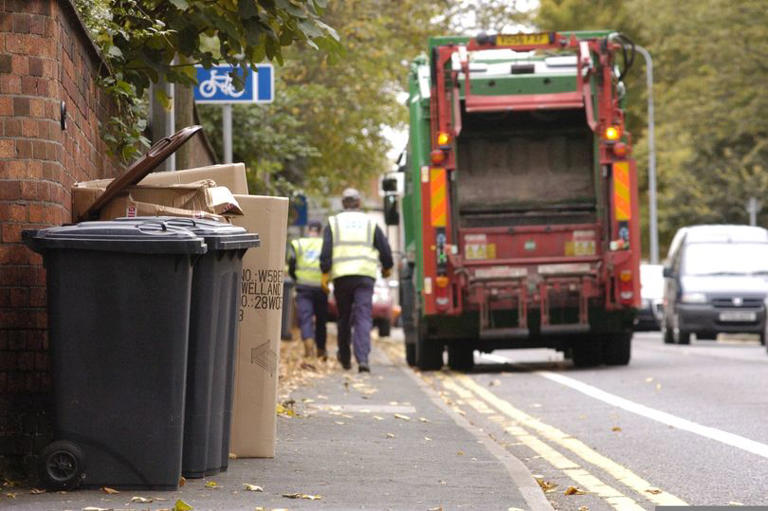 Person tipped from bin into rubbish truck in Bristol
