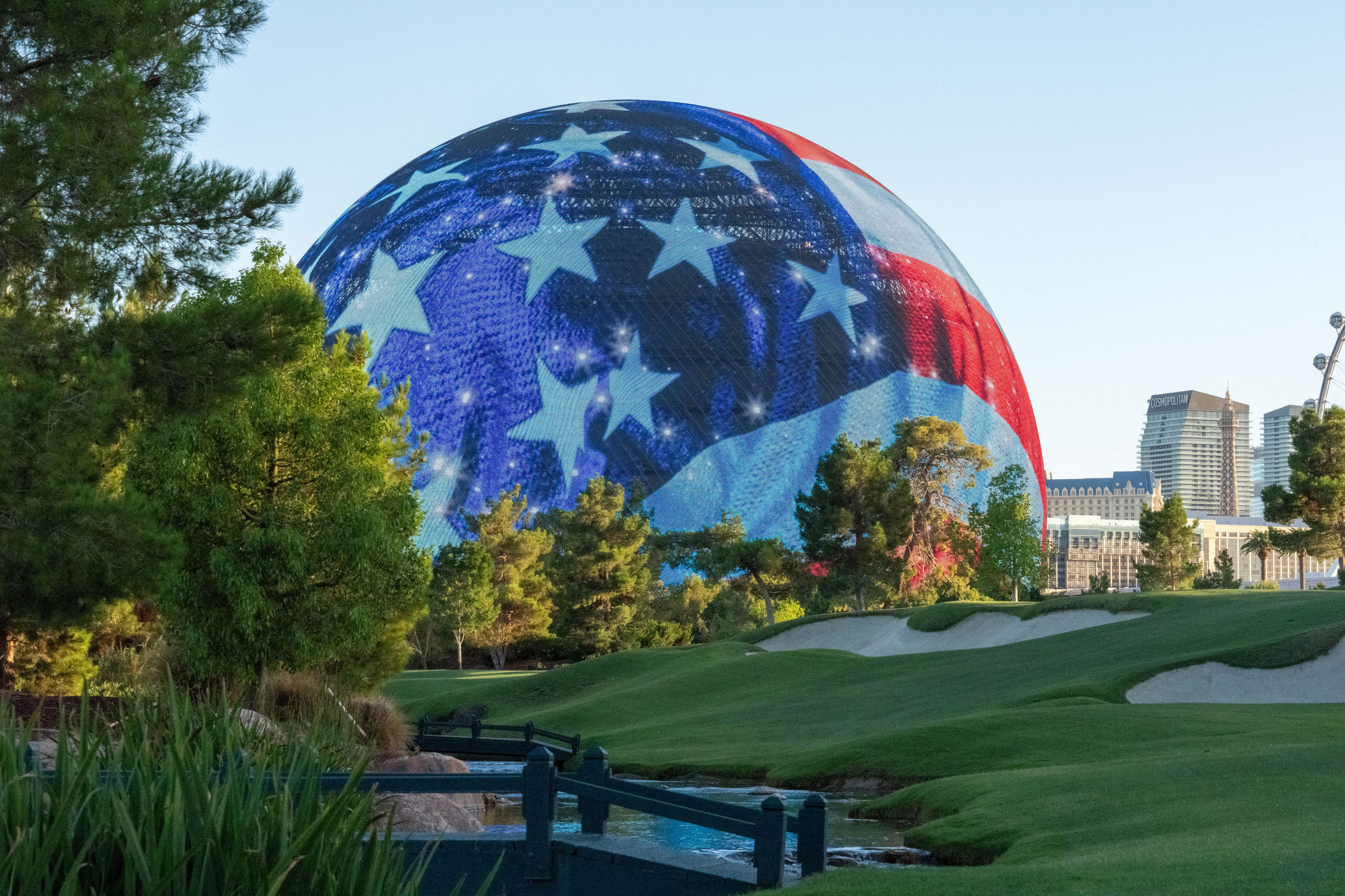 Sphere Las Vegas offers discounts ahead of America’s 250th birthday