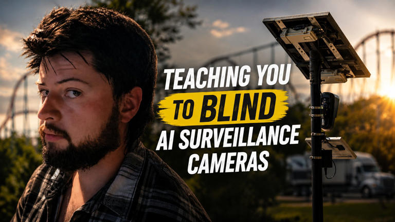 The TikTok creator teaching you how to blind flock AI surveillance cameras