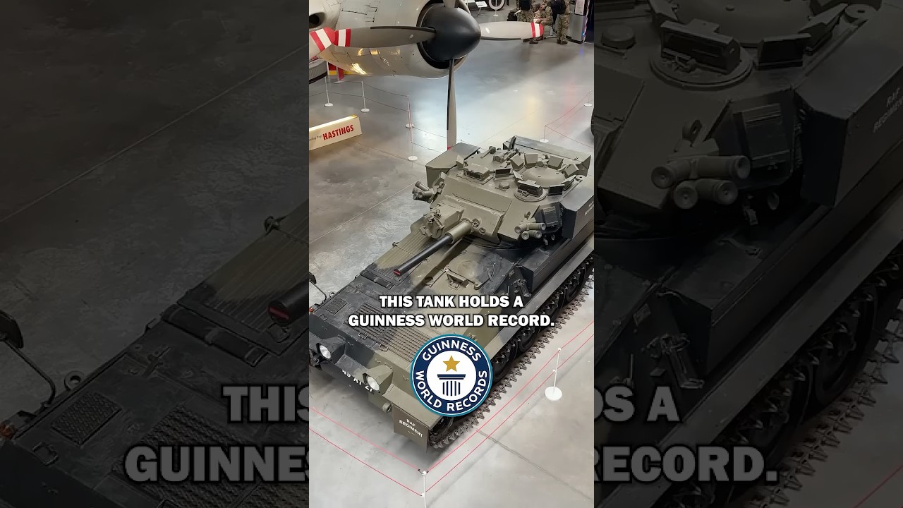 A record-breaking light tank!